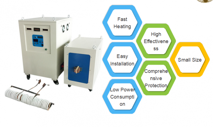 Wire Rope IGBT 50KHZ Intermediate Induction Heating Machine