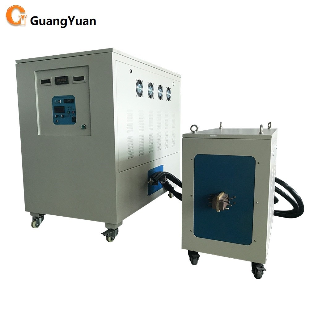 Steel Bar / Billet / Copper Medium Frequency Induction Heating Forging ...